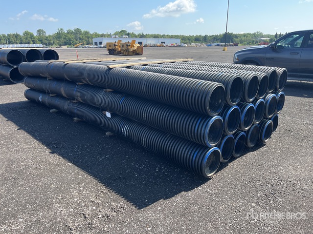 Quantity of (18) Maxi Drain 12 in x 6 m Pipe (Unused) | Ritchie Bros ...