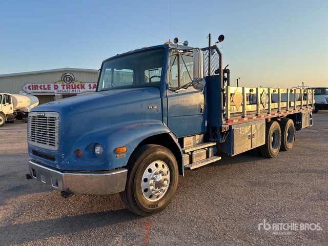 2000 Freightliner FL112 6x4 Flatbed Truck | Ritchie Bros. Auctioneers