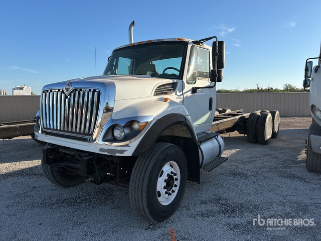 2012 International 7500 6x4 Work Star Cab and Chassis (Inoperable ...