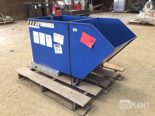Surplus Vestil H-50-LD Self-Dumping Steel Hopper in Hooks, Texas ...