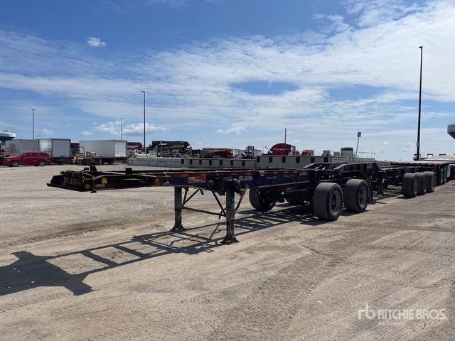 2013 Max Atlas CCB 20 ft T/A B-Train Lead Container Trailer | Ritchie ...