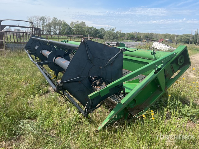 John Deere 160 21 ft Draper Windrower Header (Inoperable) | Ritchie ...
