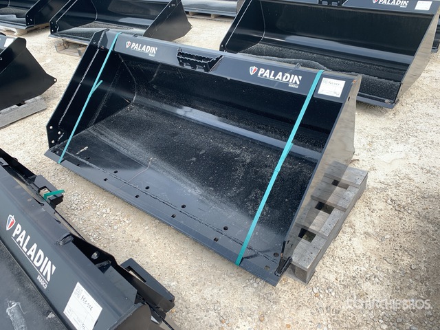 Paladin 68 in General Purpose 121753 Skid Steer Bucket - Fits Skid ...