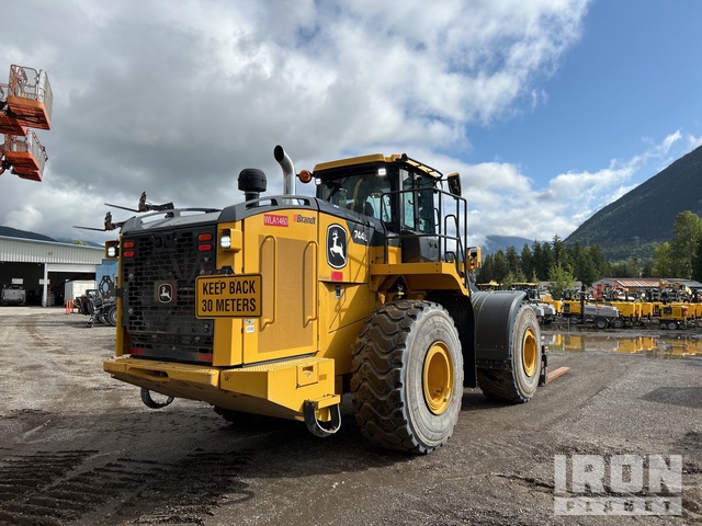 2020 John Deere 744L Wheel Loader in Thornhill, British Columbia ...