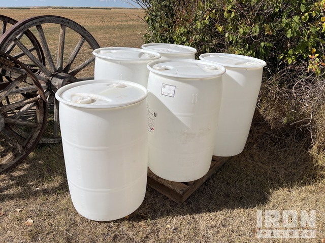 Quantity of (5) Poly Barrels | Ritchie Bros. Auctioneers