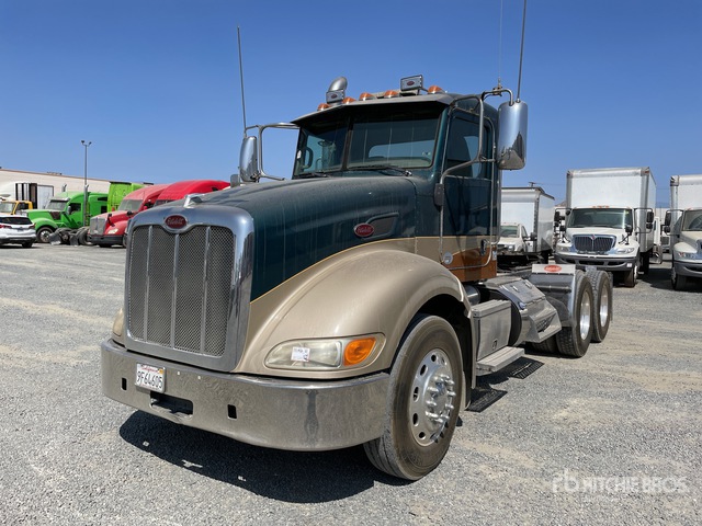 2013 Peterbilt 386 6x4 T/A Day Cab Truck Tractor | Ritchie Bros ...