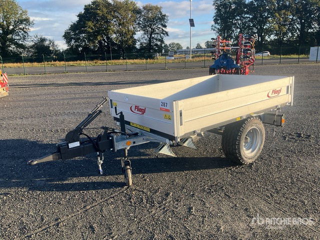 2021 fliegl EDK 25 S/A 3 Way Side Dump Trailer (Unused) | Ritchie Bros ...