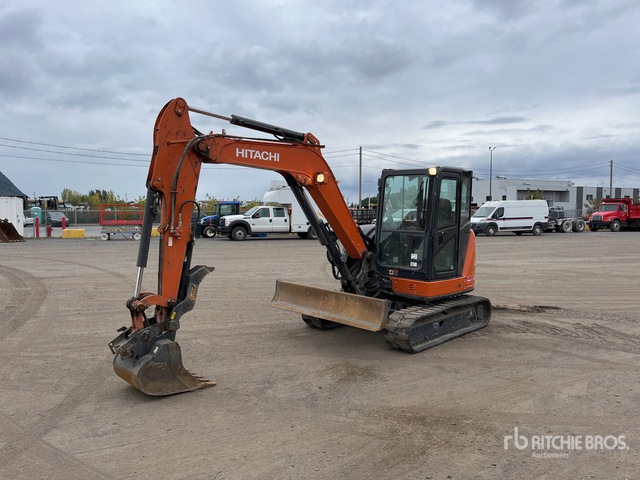 2022 Hitachi ZX60USB-5N Pelle Hydraulique sur Chenilles | Ritchie Bros. Auctioneers