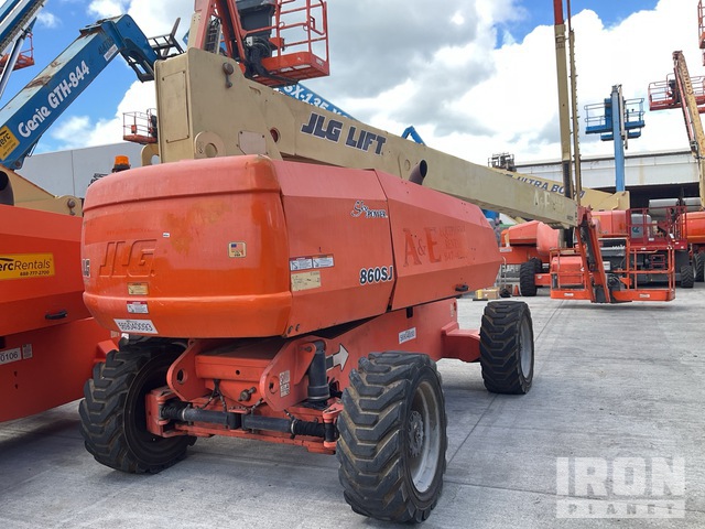 2008 JLG 860SJ 4WD Diesel Telescopic Boom Lift - Factory Reconditioned ...