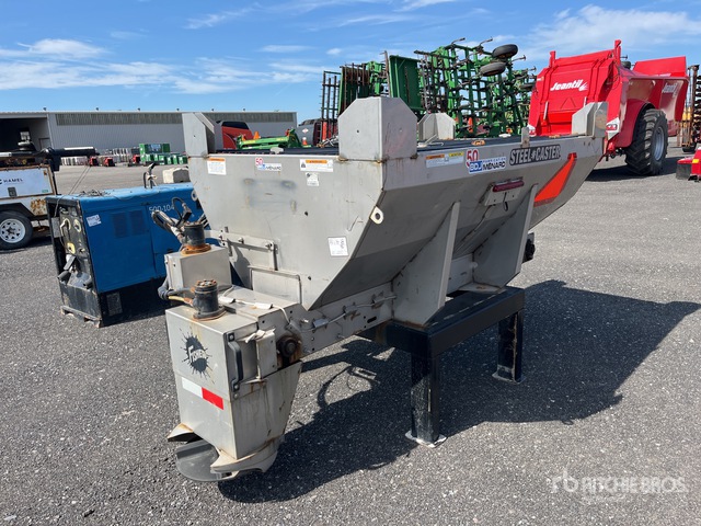 Fisher Steel Caster Hydraulic 8 ft Salt Spreader - Fits Tractor ...