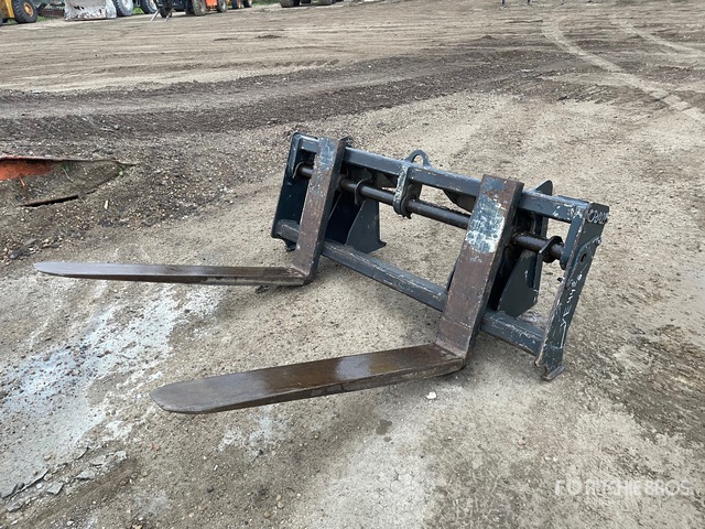 48 in Wheel Loader Forks - Fits Hitachi ZW80-5B | Ritchie Bros. Auctioneers