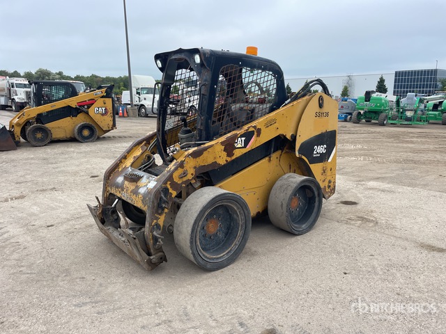 2011 Cat 246C Two-Speed Skid Steer Loader | Ritchie Bros. Auctioneers