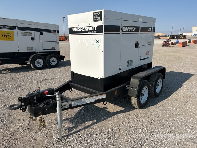 Whisperwatt DCA-45SSIU4F 45 kVA Mobile Generator Set | Ritchie Bros ...
