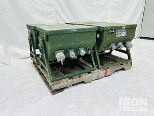 Surplus Quantity of (4) 100 Amp Military Power Distribution Panels in ...
