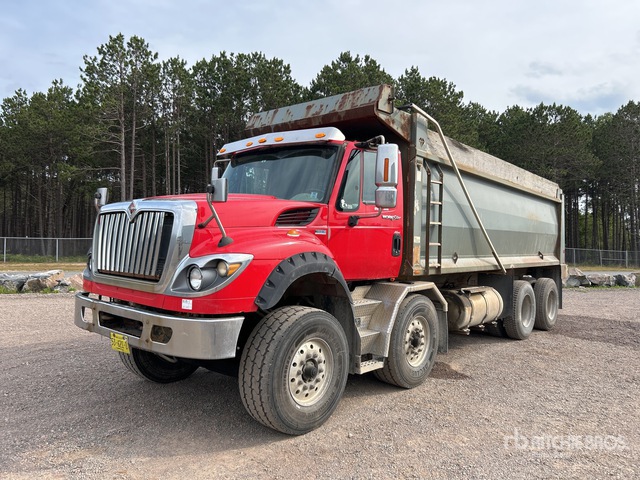 2012 International WorkStar 7600 8x4 Twin-Steer T/A Dump Truck ...