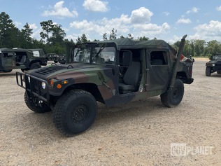 Surplus 2002 AM General M1035A2 HMMWV 4 Door Soft Top w/Truck Body in ...