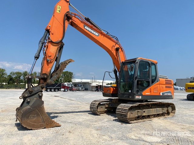 2018 Doosan DX140LC-5 Tracked Excavator | Ritchie Bros. Auctioneers