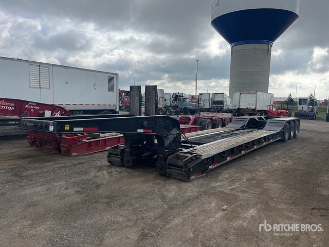 2008 Talbert Ferree Tri/A Double Drop Removable Gooseneck Lowboy ...