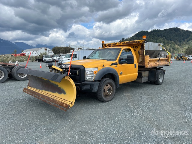 2011 Ford F-550 XL 4x4 Snow Plow Truck | Ritchie Bros. Auctioneers