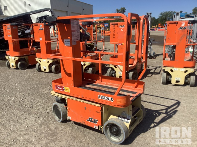 2018 JLG 1230ES Electric Vertical Mast Lift in South Vienna, Ohio ...