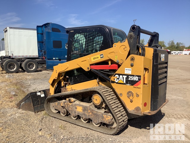 2019 Cat 259D Two-Speed Compact Track Loader in South Vienna, Ohio ...