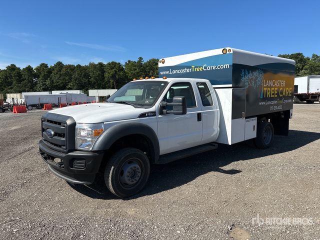 2013 Ford F-550 XL 4x4 Extended Cab Chipper Truck | Ritchie Bros. Auctioneers
