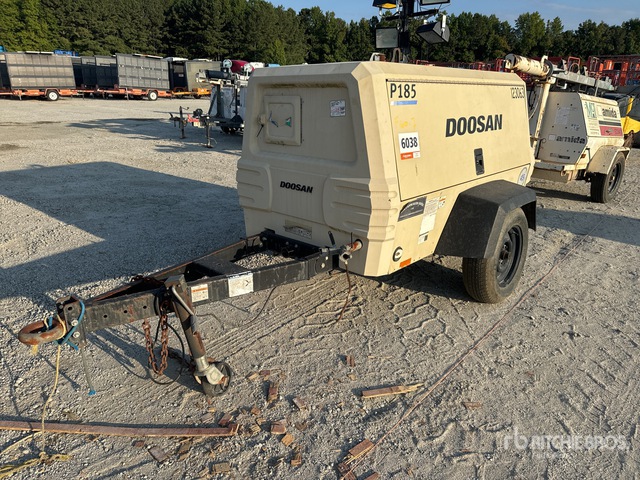 2013 Doosan P185 185 cfm Mobile Air Compressor (Inoperable) | Ritchie ...