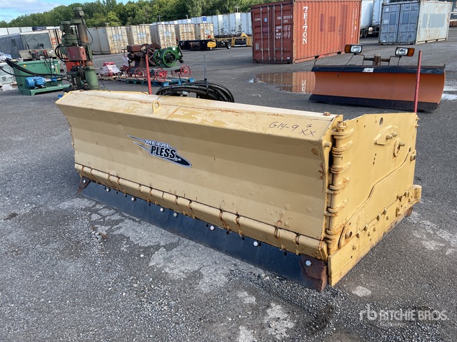 Metal Pless 8 ft 2 Way Snow Pusher | Ritchie Bros. Auctioneers
