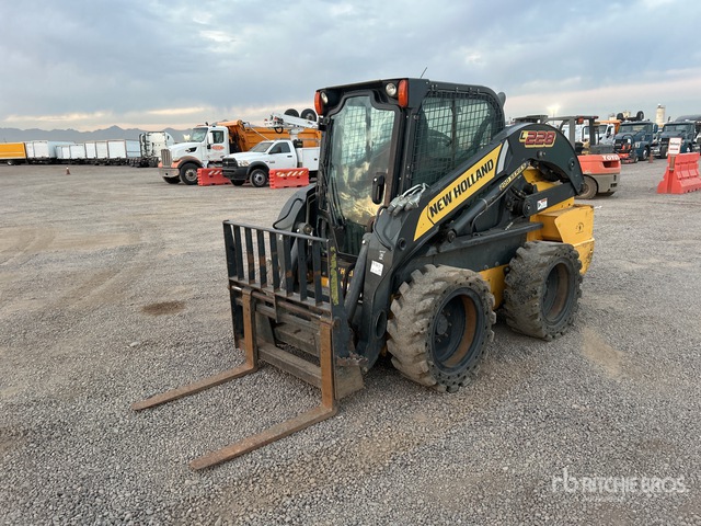 2017 New Holland L228 Skid Steer Loader | Ritchie Bros. Auctioneers