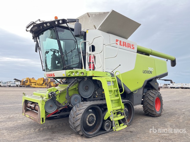 2014 Claas Lexion 760TT Combine Harvester | Ritchie Bros. Auctioneers