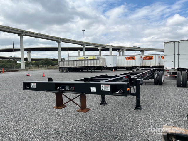 2023 TTSA Chassis 4 Pins 40 ft T/A Container Trailer (Unused) | Ritchie ...