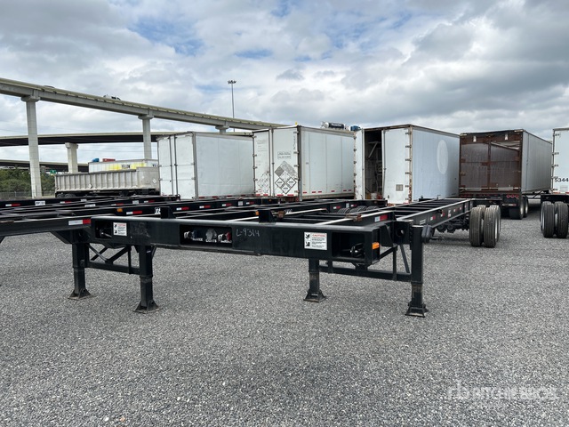 2023 TTSA Chassis 4 Pins 40 ft T/A Container Trailer (Unused) | Ritchie ...