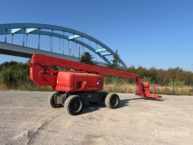 2010 Genie Z-80/60 4WD Nacelle Articulee Articulating Boom Lift ...