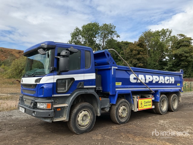 2018 Scania P410 8x4 Twin-Steer Tri/A Dump Truck | Ritchie Bros ...