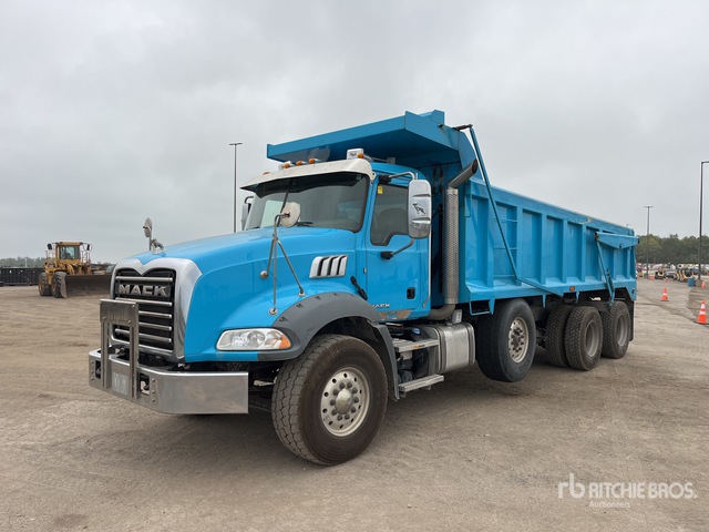 2017 Mack GU813 Granite 8x4 Tri/A Dump Truck | Ritchie Bros. Auctioneers