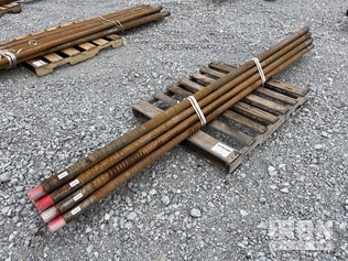 Quantity of (10) Vermeer Fire Stick 2440 Red Cap Drill Rods in Attica ...