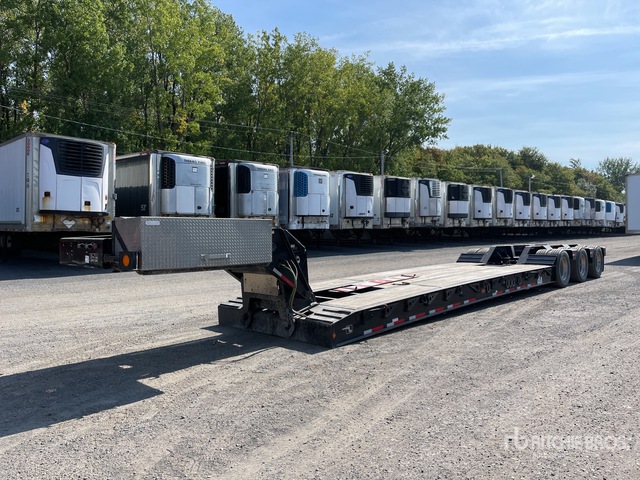 2019 Talbert T355L 55 ton Tri/A Lowboy Trailer | Ritchie Bros. Auctioneers