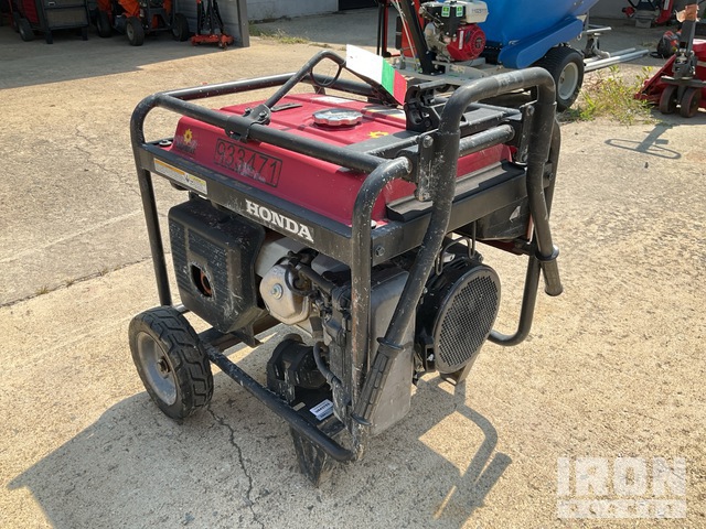 2016 Honda EB5000X 5 kW Skid-Mounted Portable Generator Set in GLEN ...