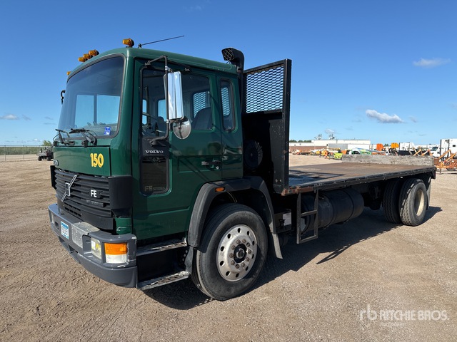 1996 Volvo FE 4x2 COE Flatbed Truck | Ritchie Bros. Auctioneers