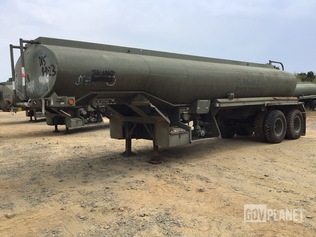 Surplus US ARMY Automotive Tank Command M967 Tanker Trailer in Hooks ...