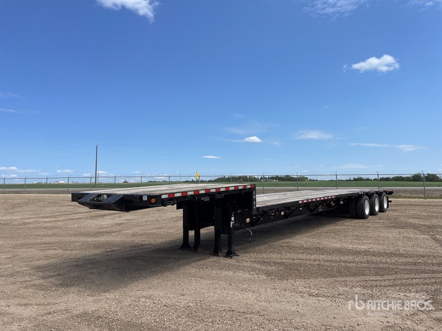 2015 Manac 13353A000 53 ft Tri/A Step Deck Trailer | Ritchie Bros ...