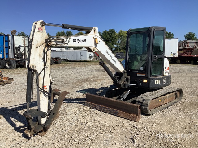 2013 Bobcat E45 Mini Excavator | Ritchie Bros. Auctioneers