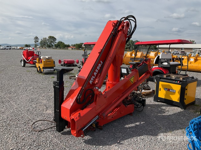 2004 Atlas Kran AK80.1 A2 Hydraulic 8 ton Grúa Articulada para Montar ...