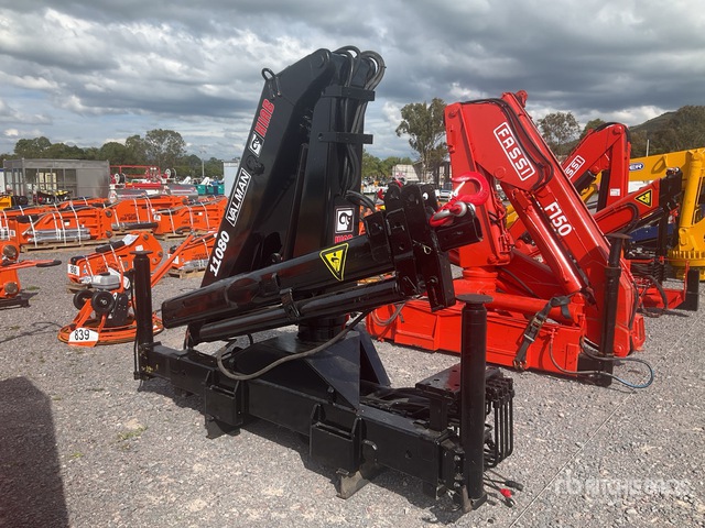 Hiab Valman 11080-3 Hydraulic 5 ton Grúa Articulada / Articulated Crane ...
