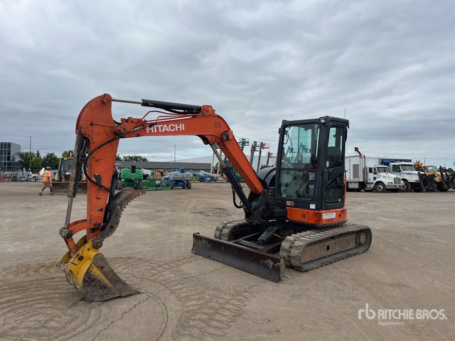 Hitachi ZX50U-5N Mini Excavator | Ritchie Bros. Auctioneers