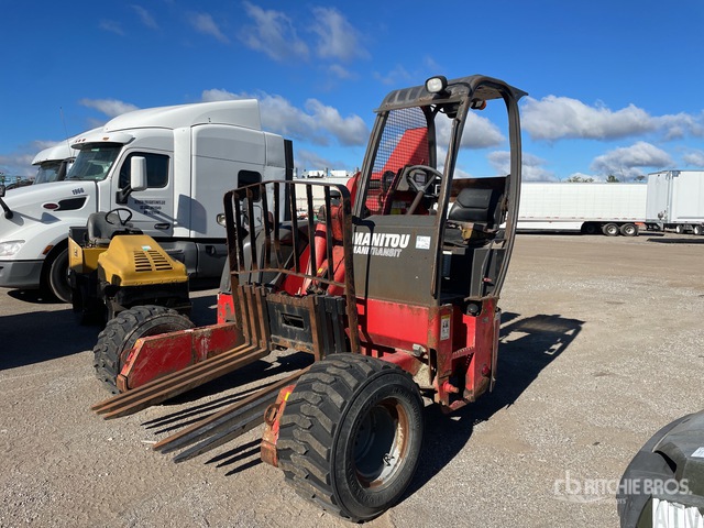 2017 Manitou TMT55HT 5500 lb 3x3 Truck Mounted Forklift (Inoperable ...