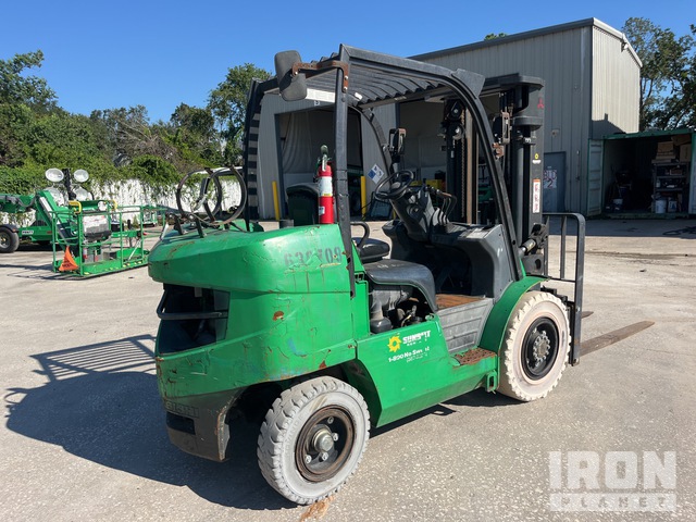 2014 Mitsubishi FG40N1 7200 lb Pneumatic Tire Forklift in Houston ...