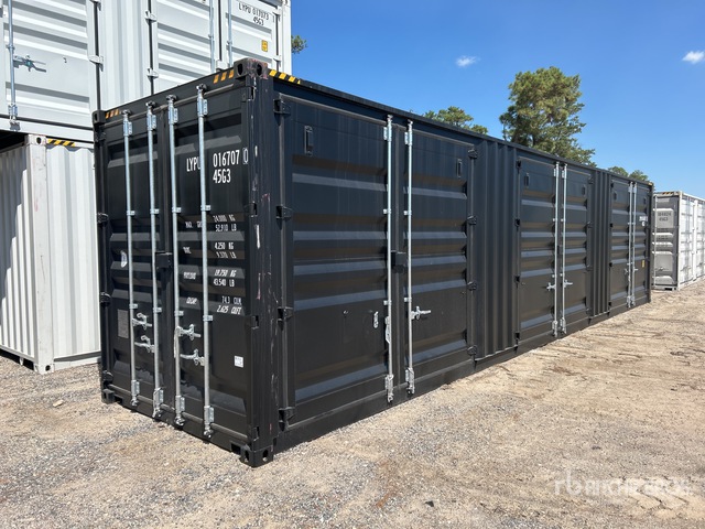 2024 Suihe NC-40HQ -3 40 ft One-Way High Cube Multi-Door Storage ...