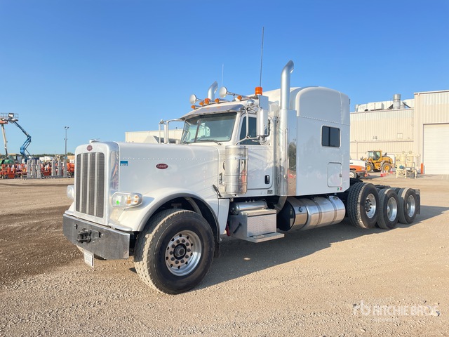 2021 Peterbilt 389 8x4 Heavy Haul Tri/A Sleeper Truck Tractor | Ritchie ...