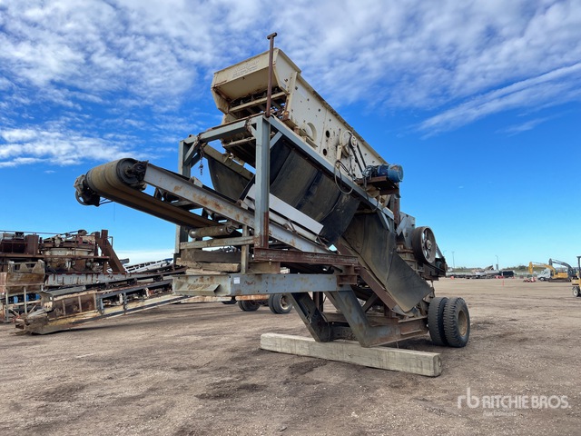 1977 Telsmith 1021 Portable Jaw Crushing Plant | Ritchie Bros. Auctioneers